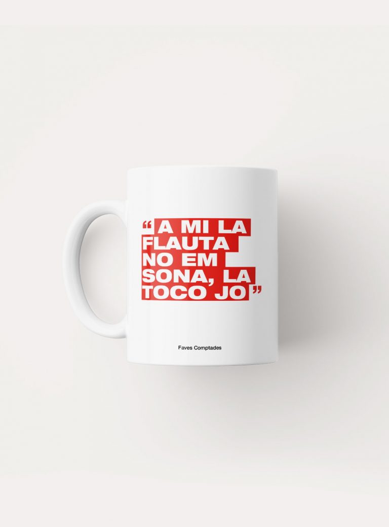 Estora "Bon dia tot el dia” - Faves Comptades