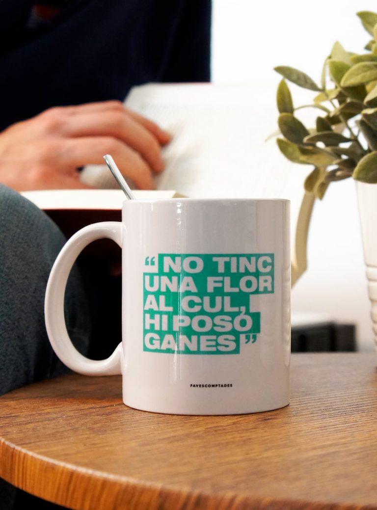 Estora "Bon dia tot el dia” - Faves Comptades